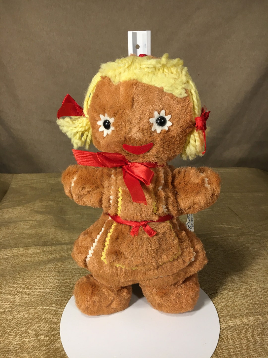 12" Knickerbocker Gingerbread Girl Stuffed Doll - Etsy
