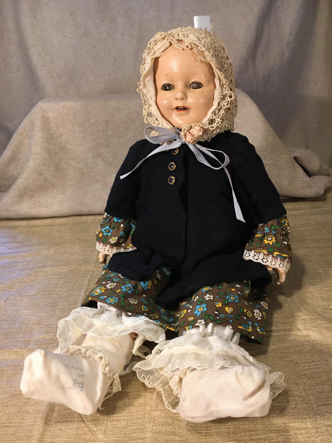 21" Effanbee Marilee Composition Doll - ROUGH - Cosmetic/structural ...