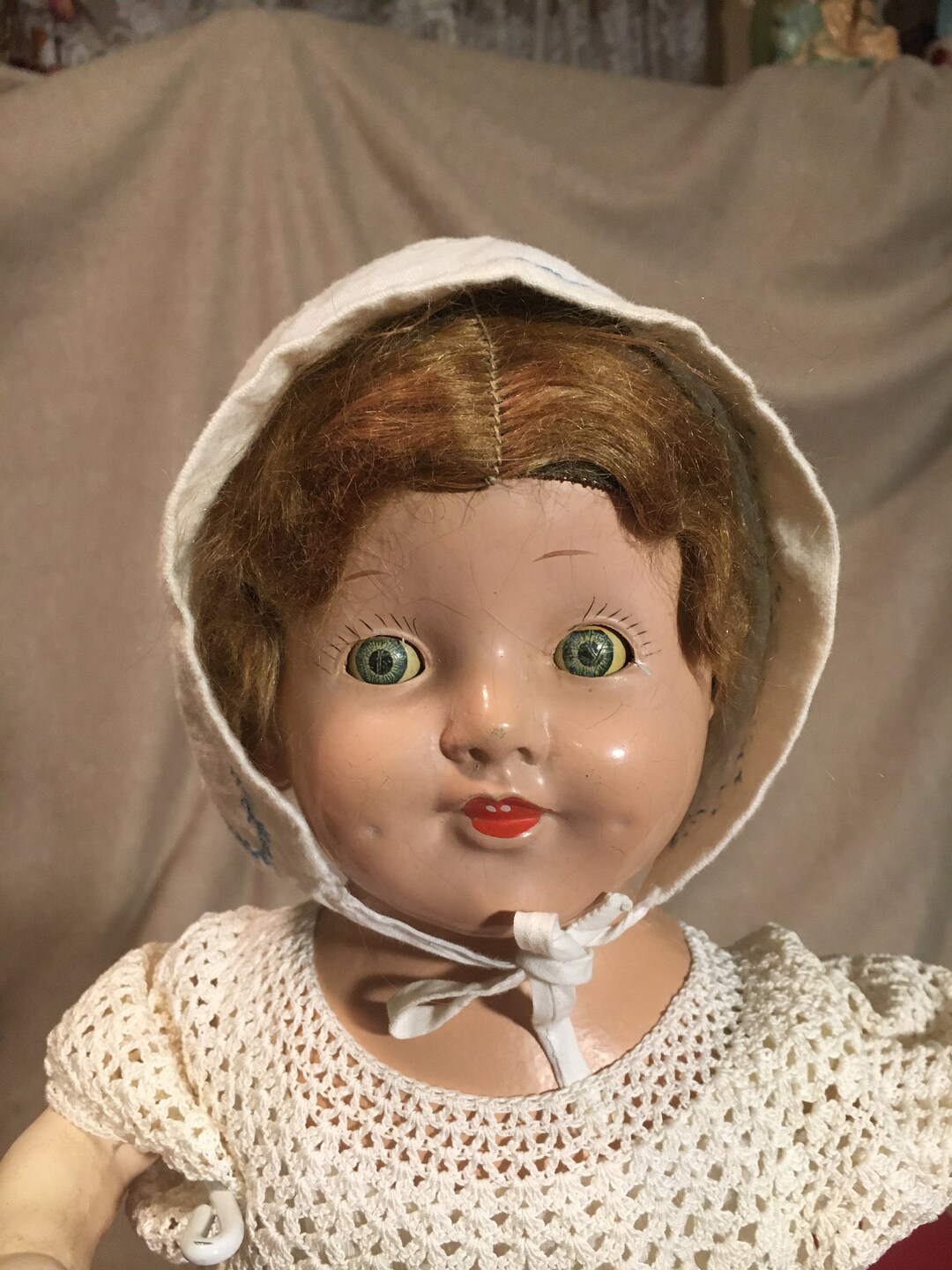 Spunky Composition Girl Doll -- 21" 1930's? - Etsy