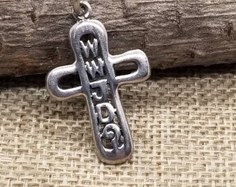 Silver Wwjd Pendant - Etsy