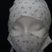 White Anchors Scrub Cap and Face Mask - Etsy