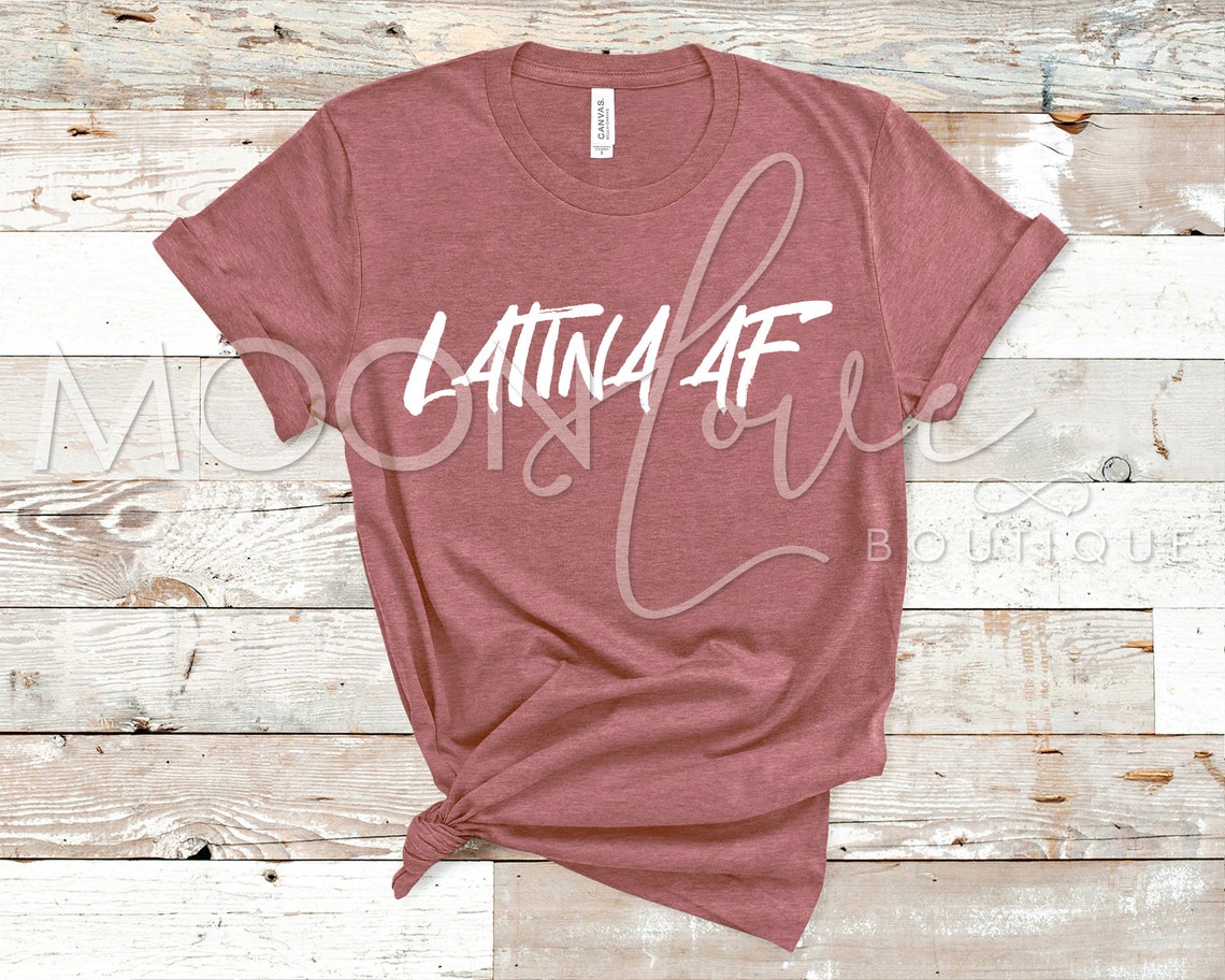 Latina AF Latina SVG SVG File for Cricut or Silhouette | Etsy