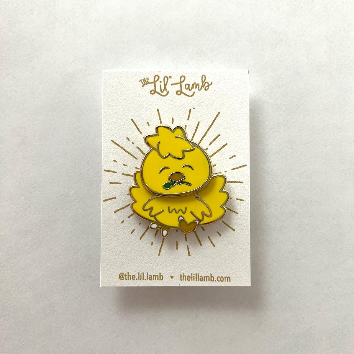 Chocobo Fidget Pin - Etsy