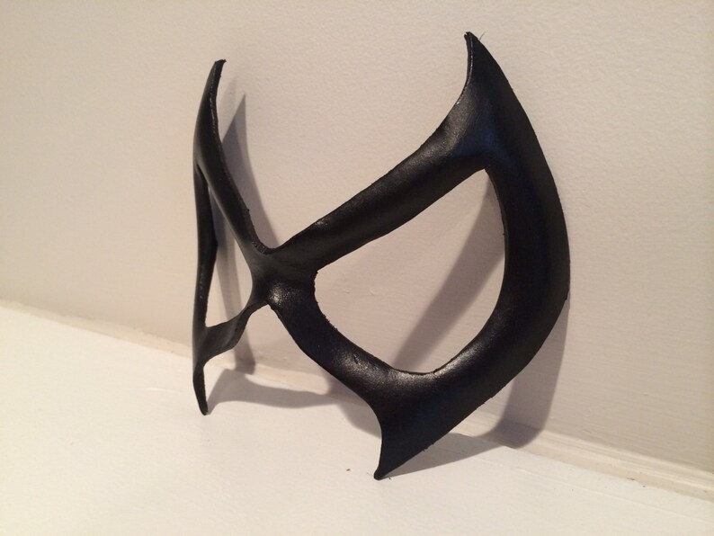 Superhero Leather Mask Black Cat Marvel - Etsy