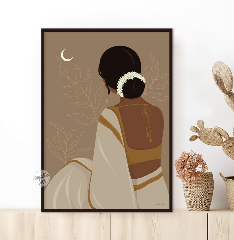 Desi Art Indian Art Indian Wall Art South Asian Art Tamil - Etsy UK
