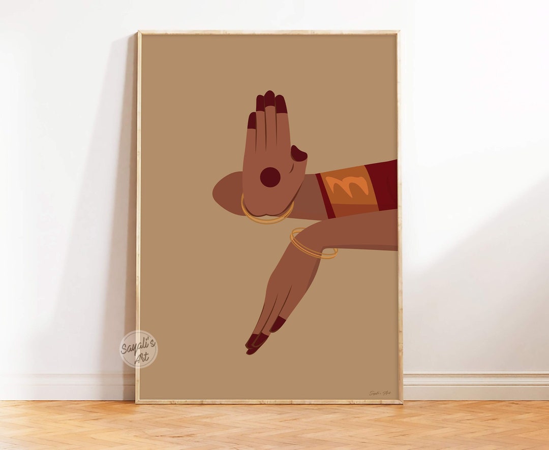 Bharatanatyam Mudra Art ,desi Art, Indian Dancer Art, South Asian Art ...