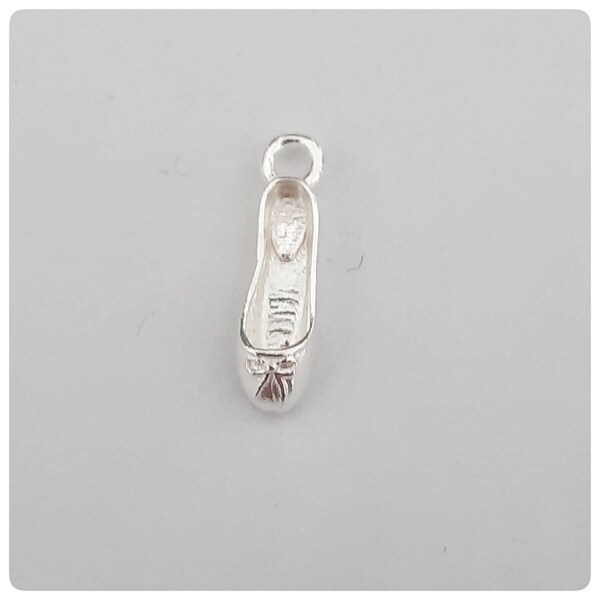 Ballet Shoe Charm - Etsy