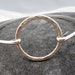 Sterling Silver Infinity Bangle Bracelet - Etsy