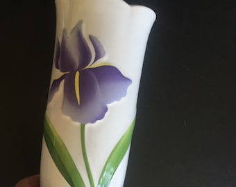 Ceramic Iris Vase | Etsy