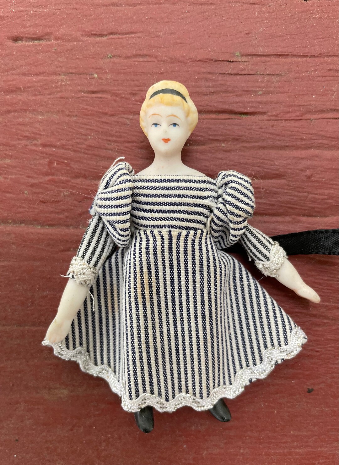 Vintage Shackman Mini Bisque Doll - Etsy