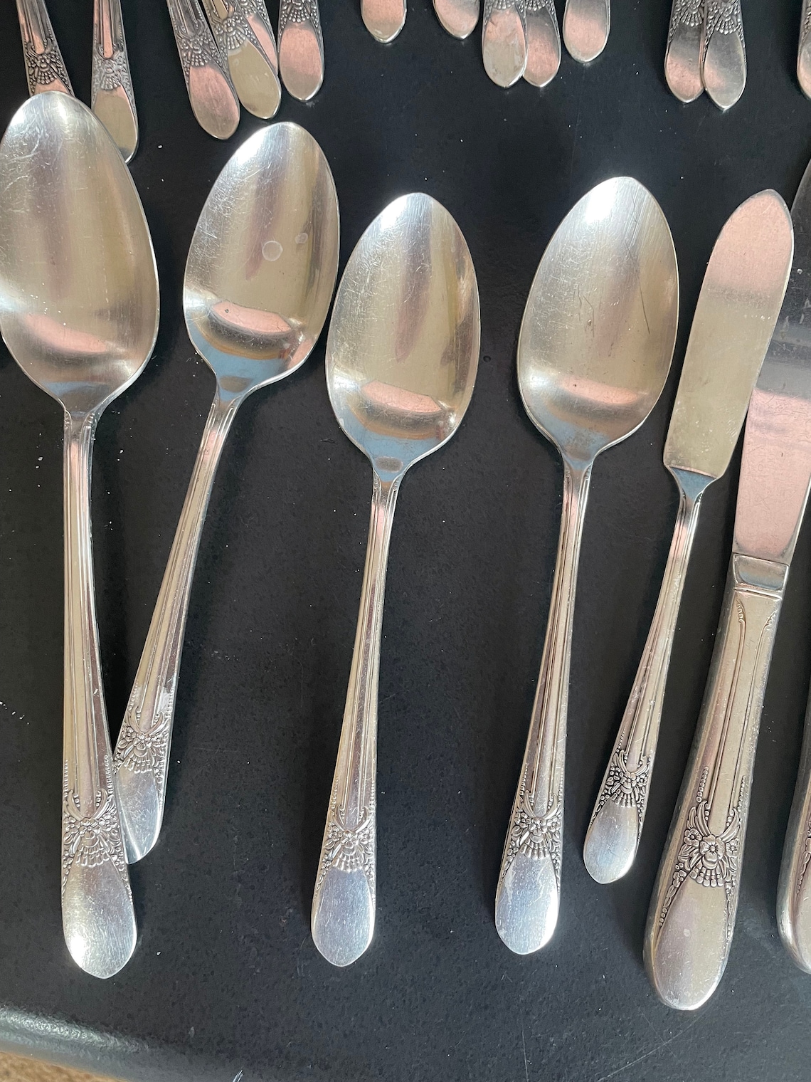 Vintage 1948 Wm Rogers Silverplate Beloved Pattern Silverware - Etsy