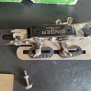 Vintage Singer Button Holer Buttonholer Sewing Attachement - Etsy