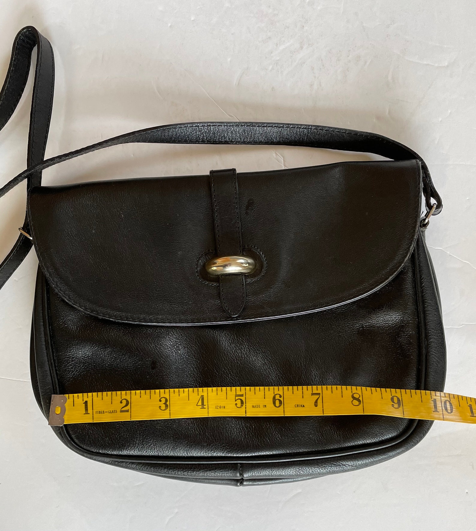 Vintage Peruzzi Italian Leather Crossbody Bag - Etsy