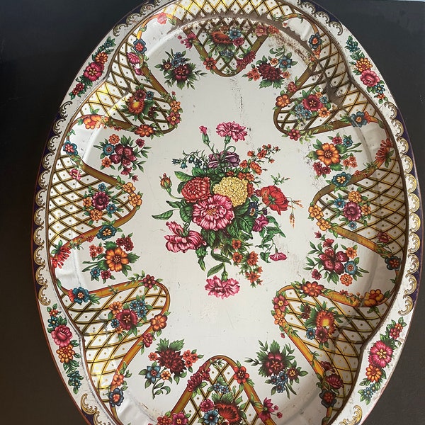 Daher Metal Tray - Etsy