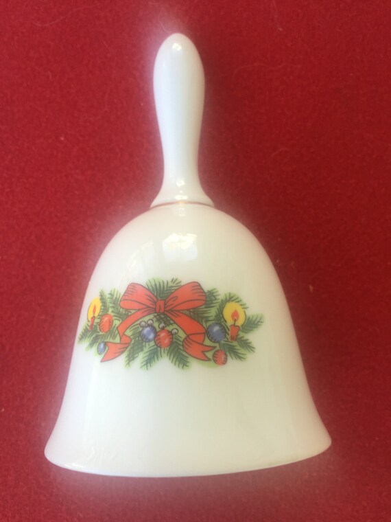 Vintage Jamestown China Bell Collectible Glass Art & Collectibles etna ...