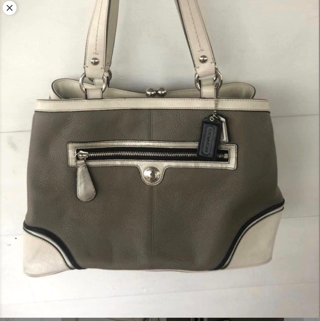 Coach Laura Spectator Tote Shoulder Top Handle Bag - Etsy