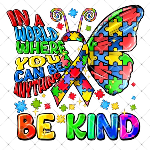 Autism Butterfly - Etsy