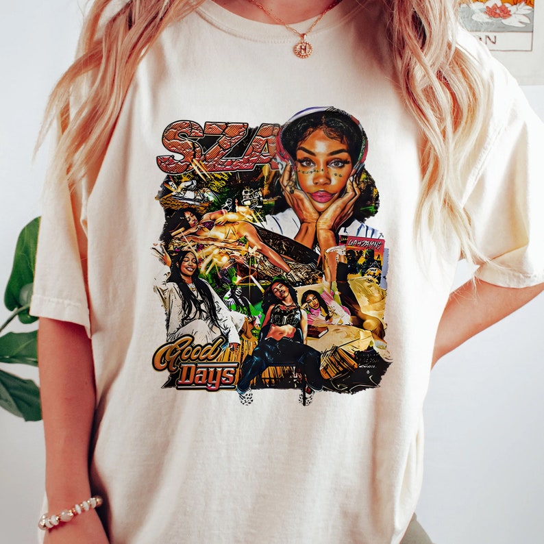 Vintage SZA Good Days Shirt, SZA 90s Shirt, SOS Tour Tee, Kill Bill Tee ...