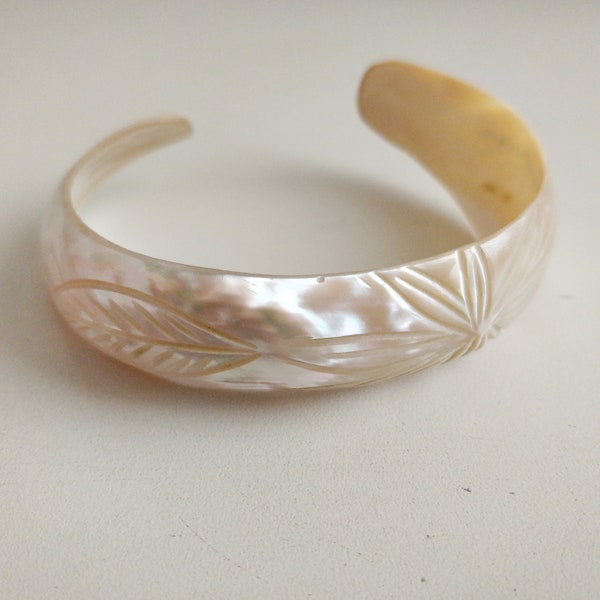 Mother of Pearl Bangle - Etsy