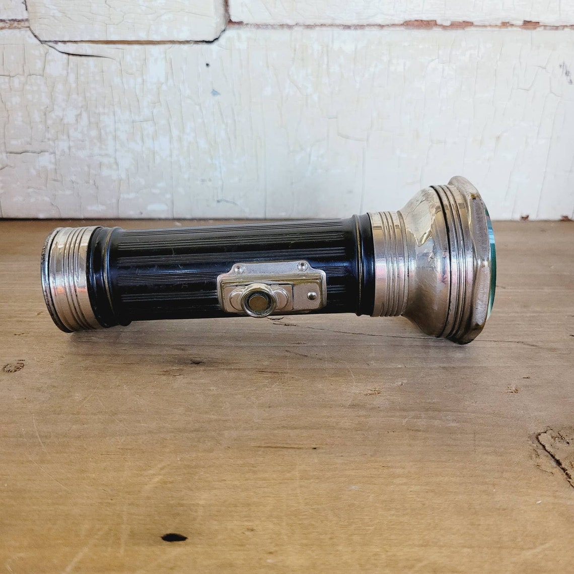 Antique Eveready Flashlight 1920s Brass Case 2616 Untested VERY RARE ...