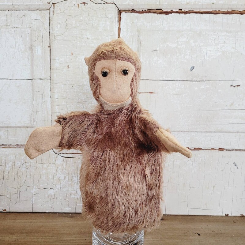 Monkey Hand Puppet - Etsy