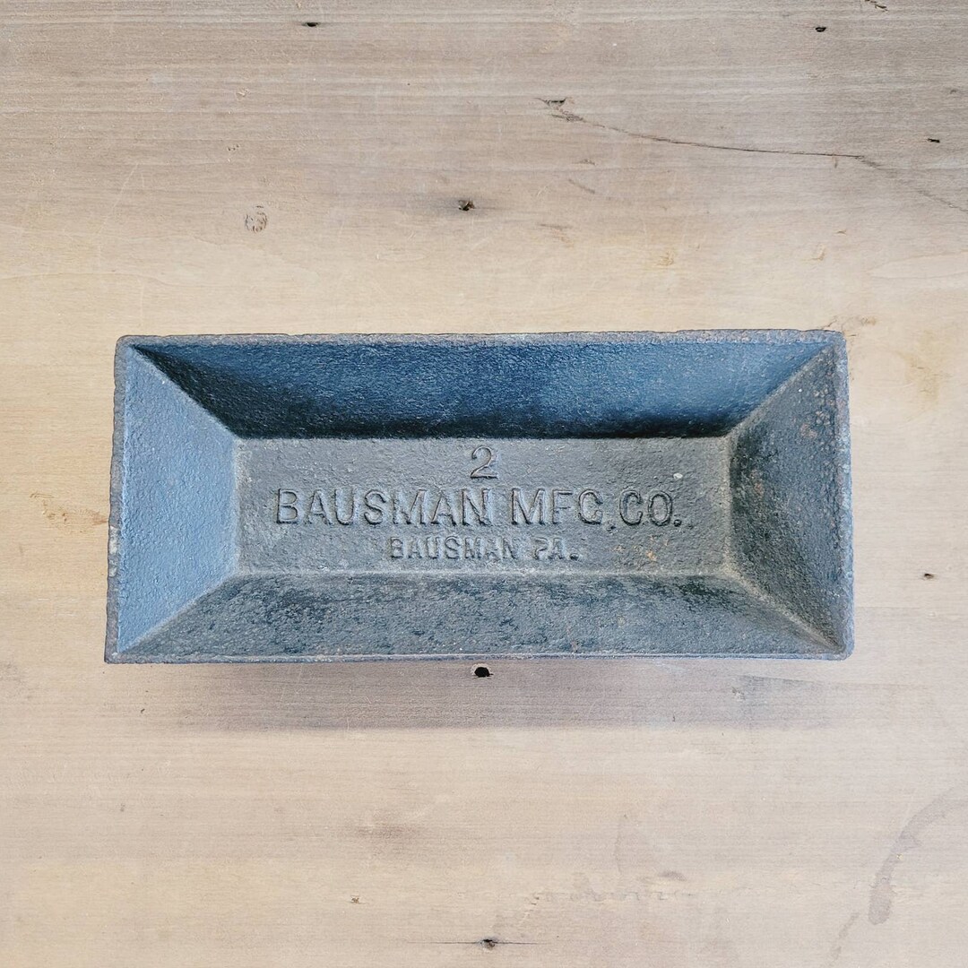 Antique Cast Iron SALESMAN SAMPLE Feed Trough BAUSMAN 2 - Etsy