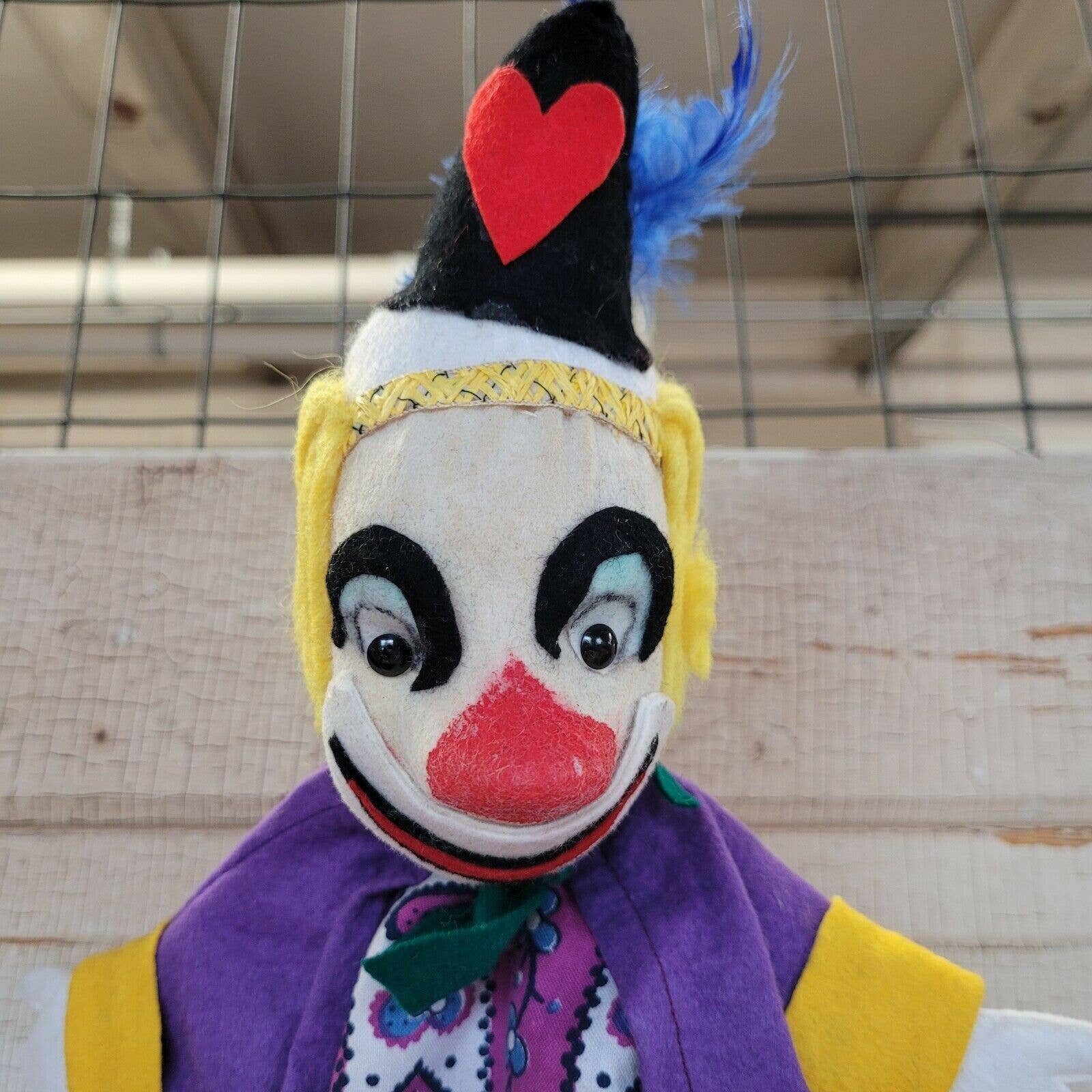 Rare Else Hecht Hand Puppet German Felt Toy Elf Clown Doll W/ Tag - Etsy