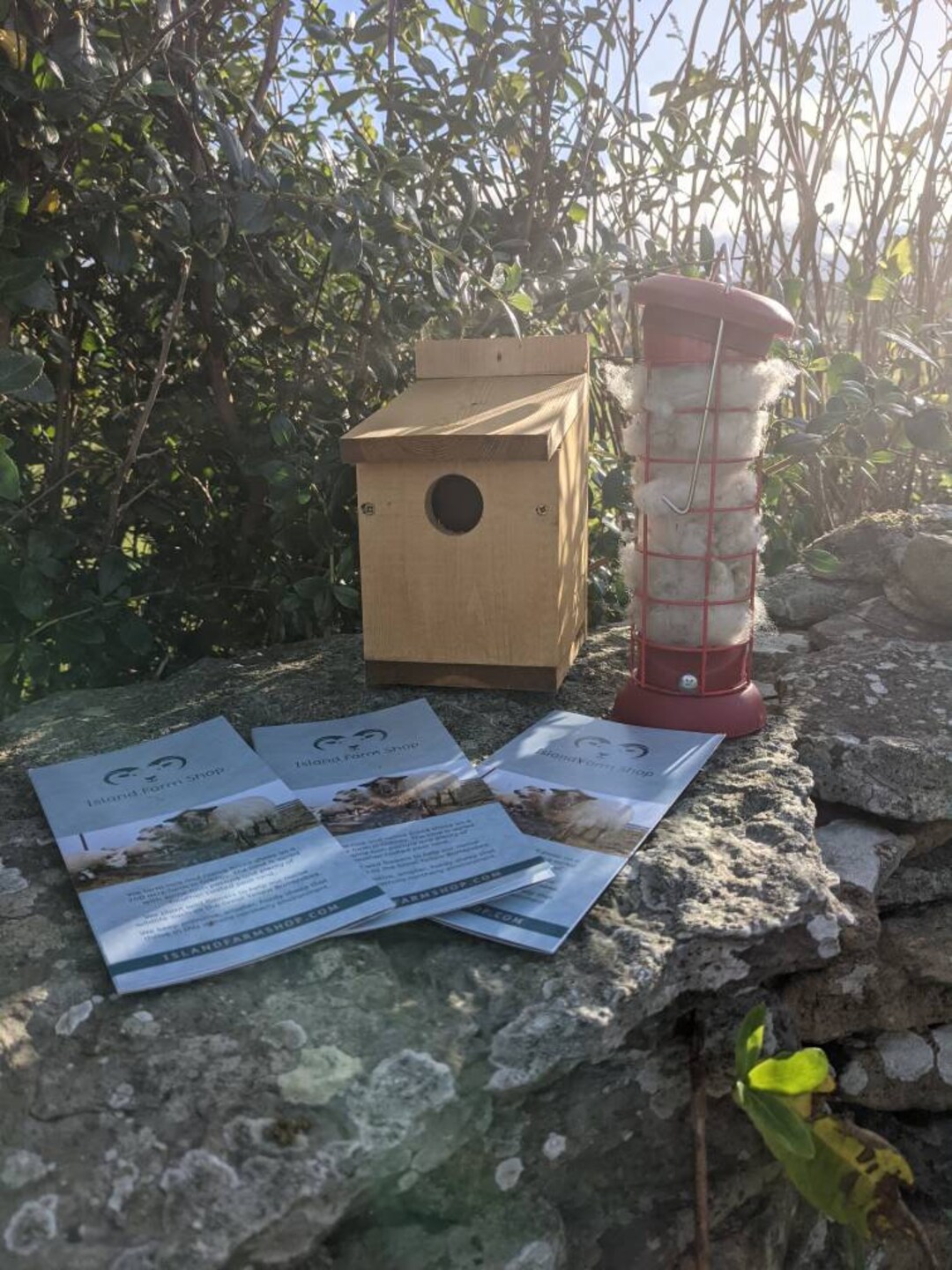 Bird Nesting Box Kit: British Wool, Eco Friendly Garden Nest - Etsy