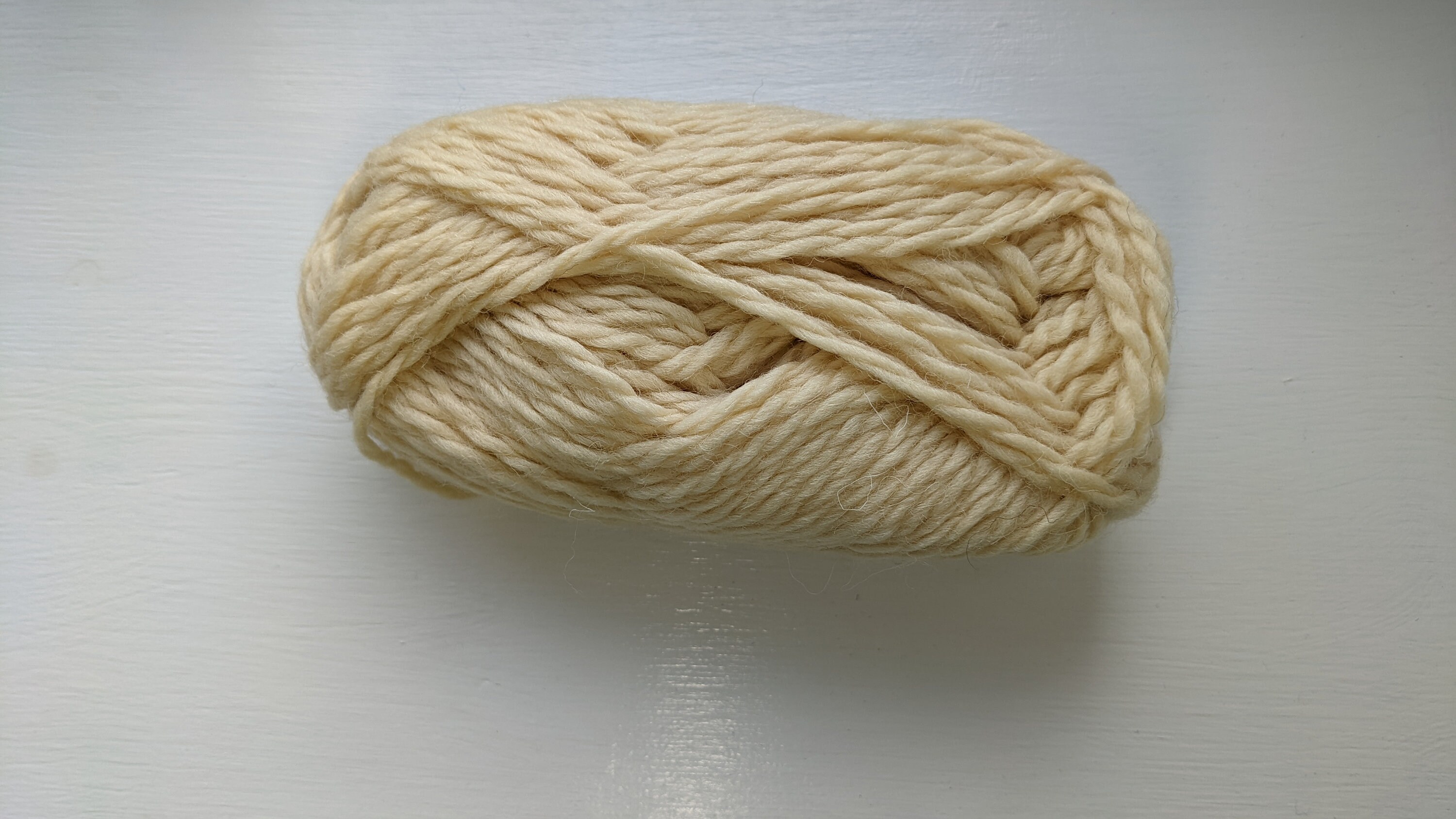 Cream Worsted Aran Yarn - 100% Pure Shetland Yarn - Etsy