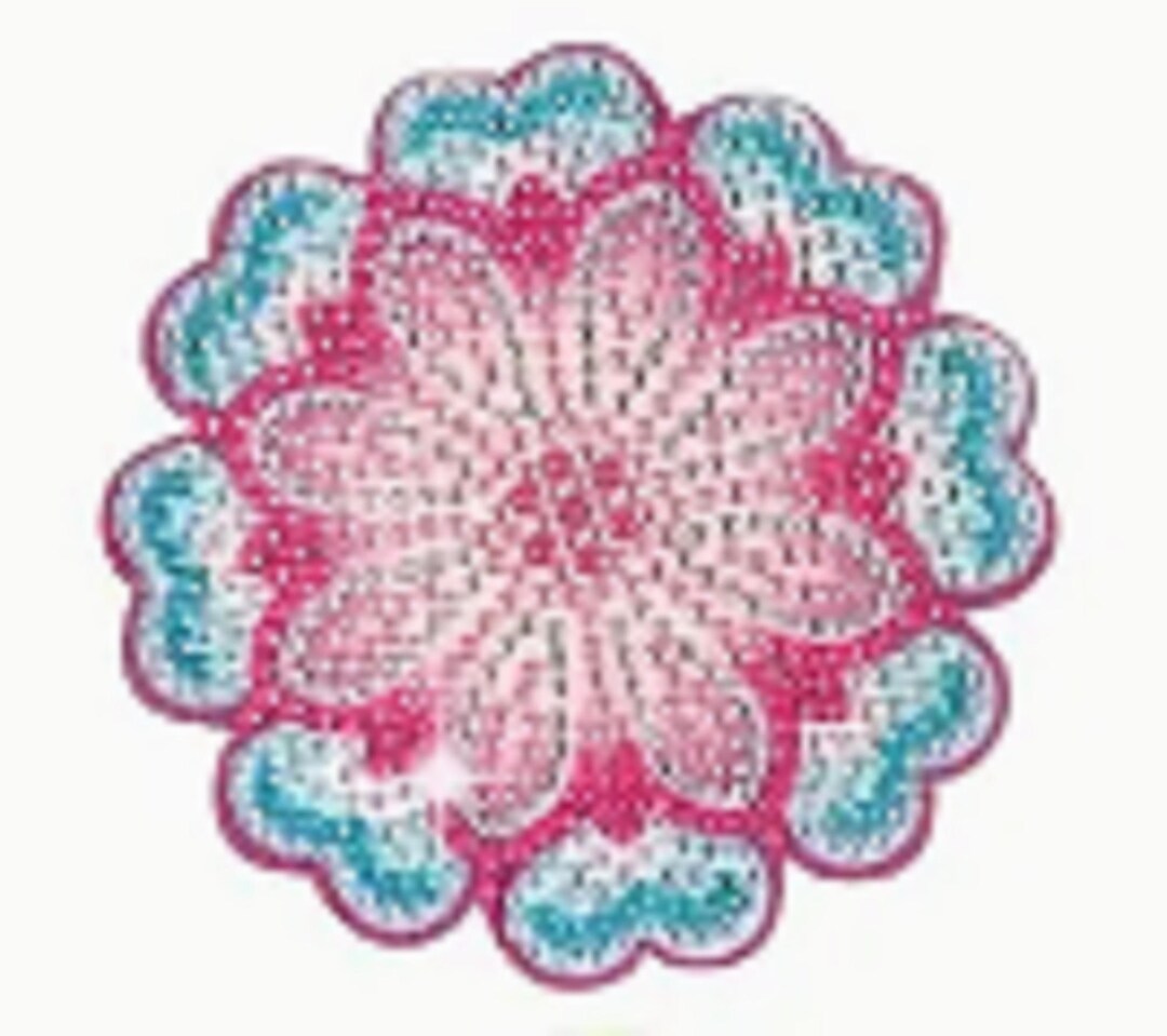 Rhinestone Mandala Magnets: Colorful Acrylic Decor (4 Inch) - Etsy
