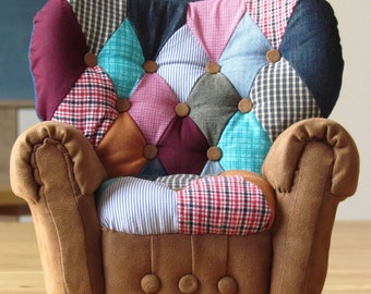 Patchwork Chair - Etsy
