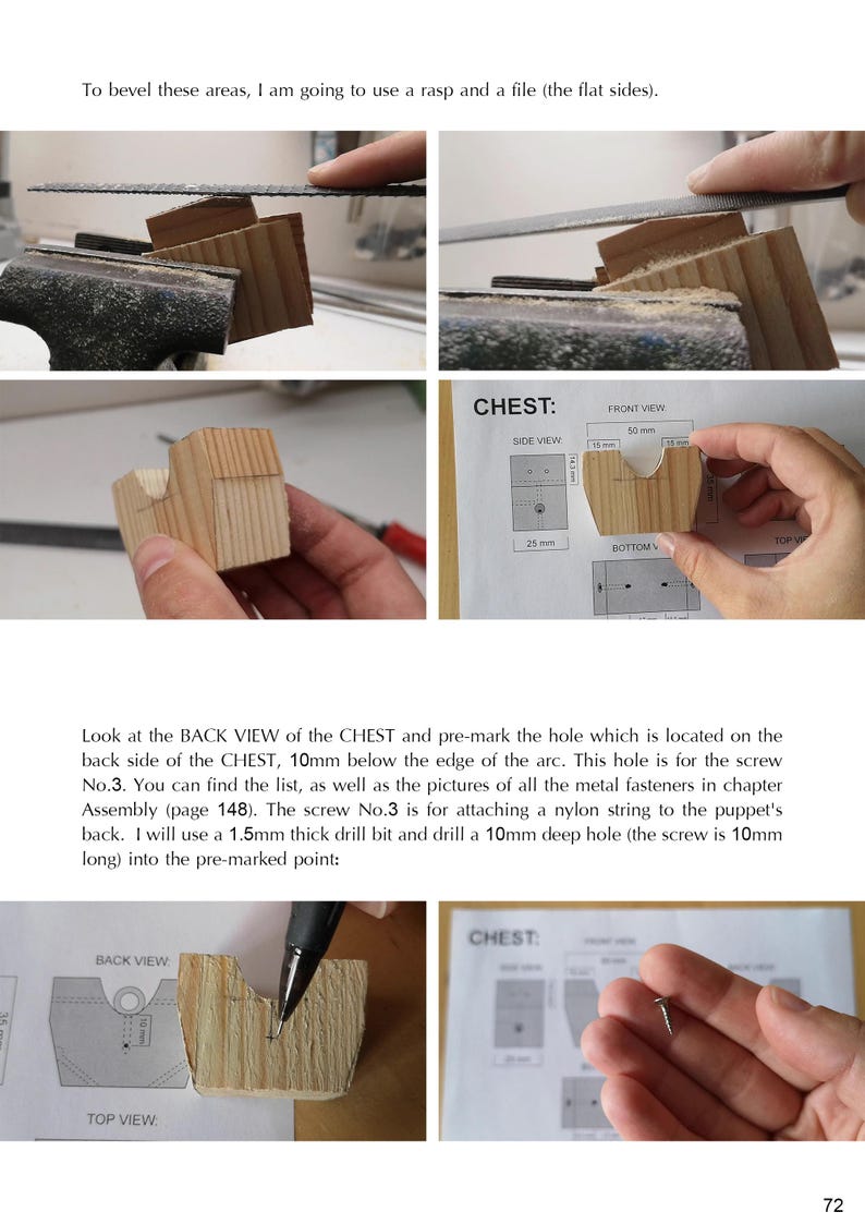 Making a Marionette (puppet Construction Tutorial + Videos) - Etsy