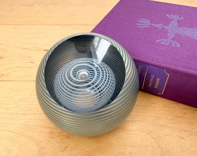 Okra Paperweight, Limited Edition Glass Paperweight, Signed Paperweight ...