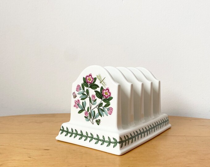 Portmeirion Toast Rack, Botanic Garden Ceramic Toast Rack - Etsy