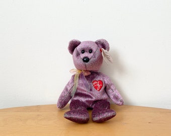 Signature TY Beanie Babies 1999 Bear, Beanie Babies Brown Bear With ...