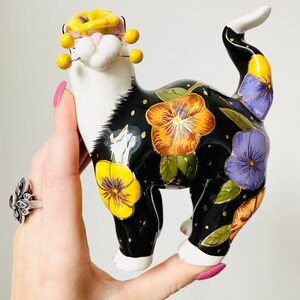 Rare Vintage Amy Lacombe Whimsicaly Cat Figurine by Willitts Designs ...