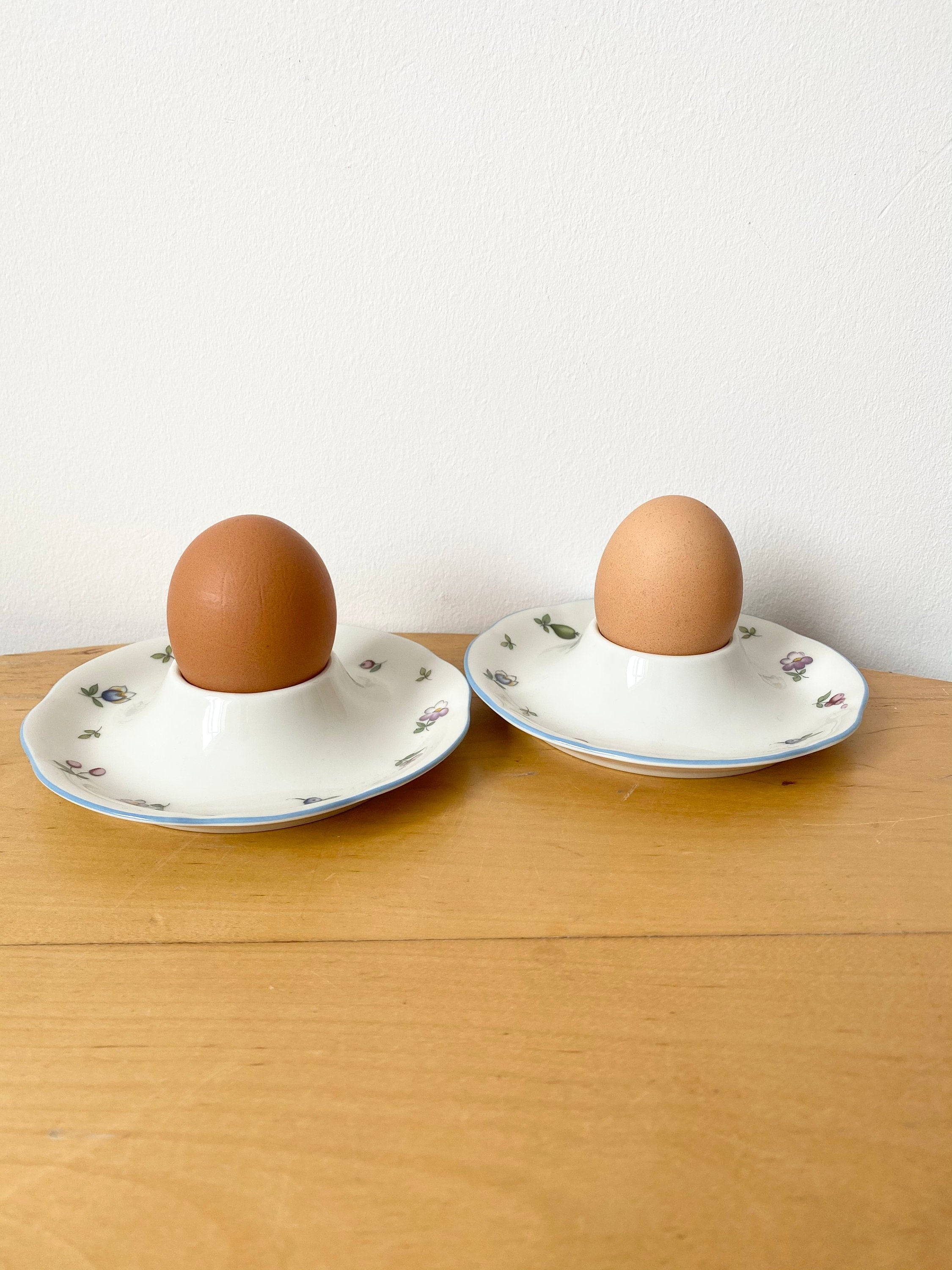 Pair of Egg Cups Vintage Porcelain Eggs Cups Serving Odds & Ends ...