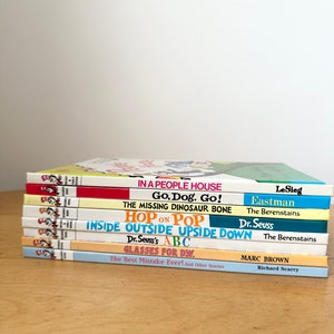 Set of 8 Dr. Seuss's Beginner Books - Etsy