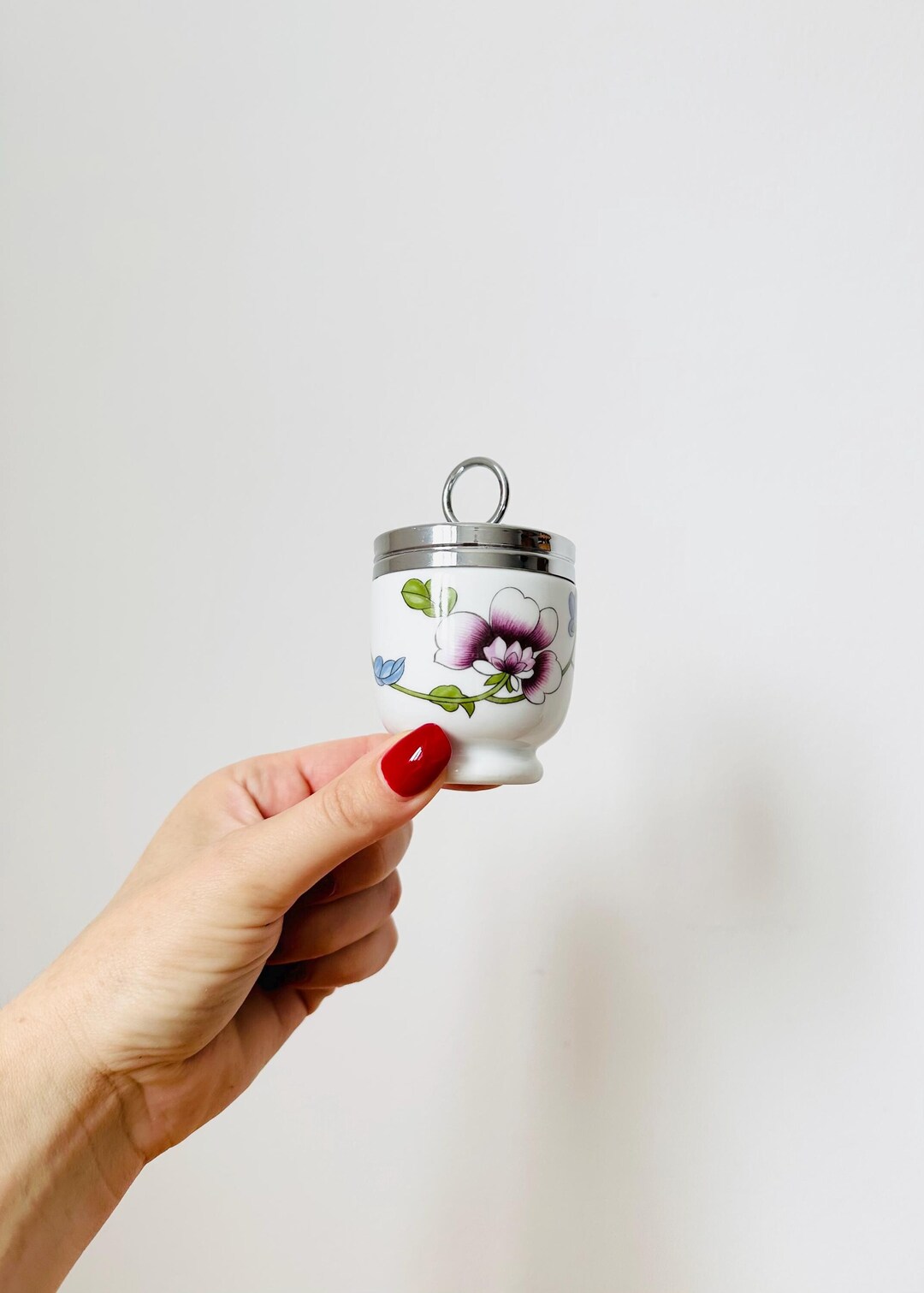 Egg Coddler Royal Worcester, Standard Size, Astley Pattern, Floral Egg ...