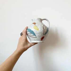 Ceramic and Terracotta Jug, Hand-painted Jug, Juice Jug - Etsy