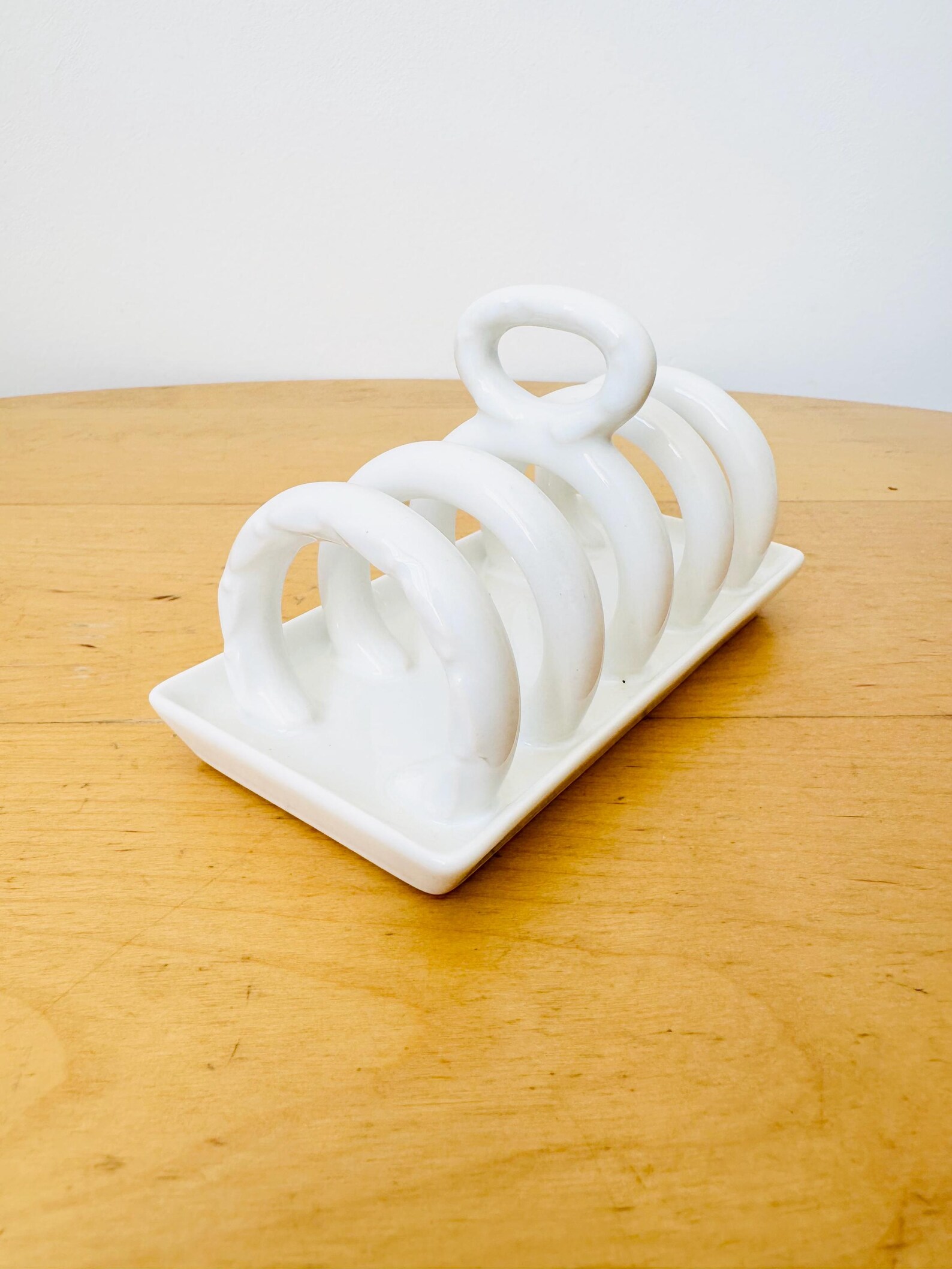 Vintage Toast Rack, White Ceramic Toast Rack - Etsy