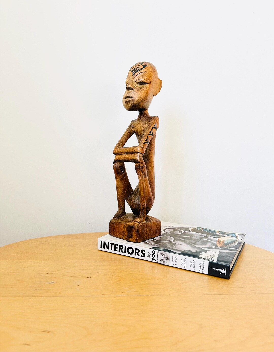 African Wooden Statue, Warrior, Hand-carved Figurine, African Art - Etsy