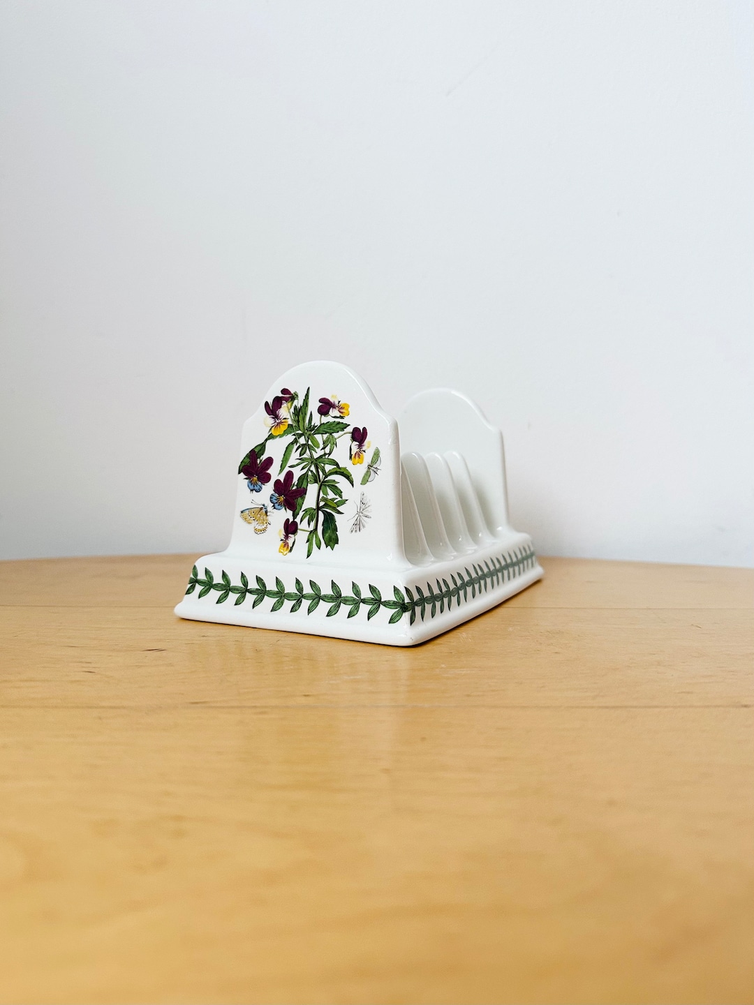 Portmeirion Toast Rack, Botanic Garden Ceramic Toast Rack - Etsy