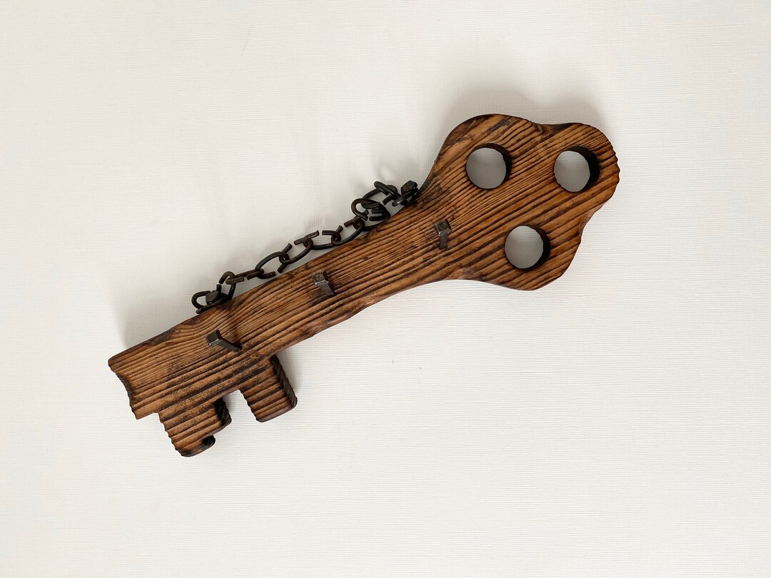 Vintage Wooden Key Hook, Key Rack, Cottage Decor, Country Home - Etsy