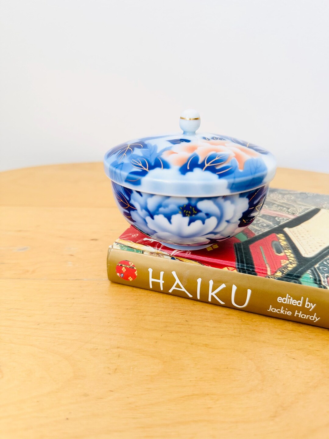 Fukagawa Japanese Green Tea Cup With Lid, Yunomi, Matcha Cup, Hand ...