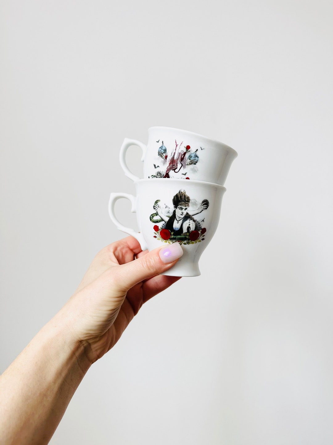 Hendrick's Gin Cups, Set of 2 Cups, Gin Mugs - Etsy