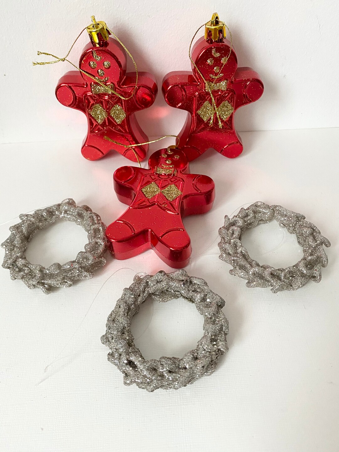 Assorted Christmas Tree Ornaments, Set of 6 Christmas Tree Decorations ...