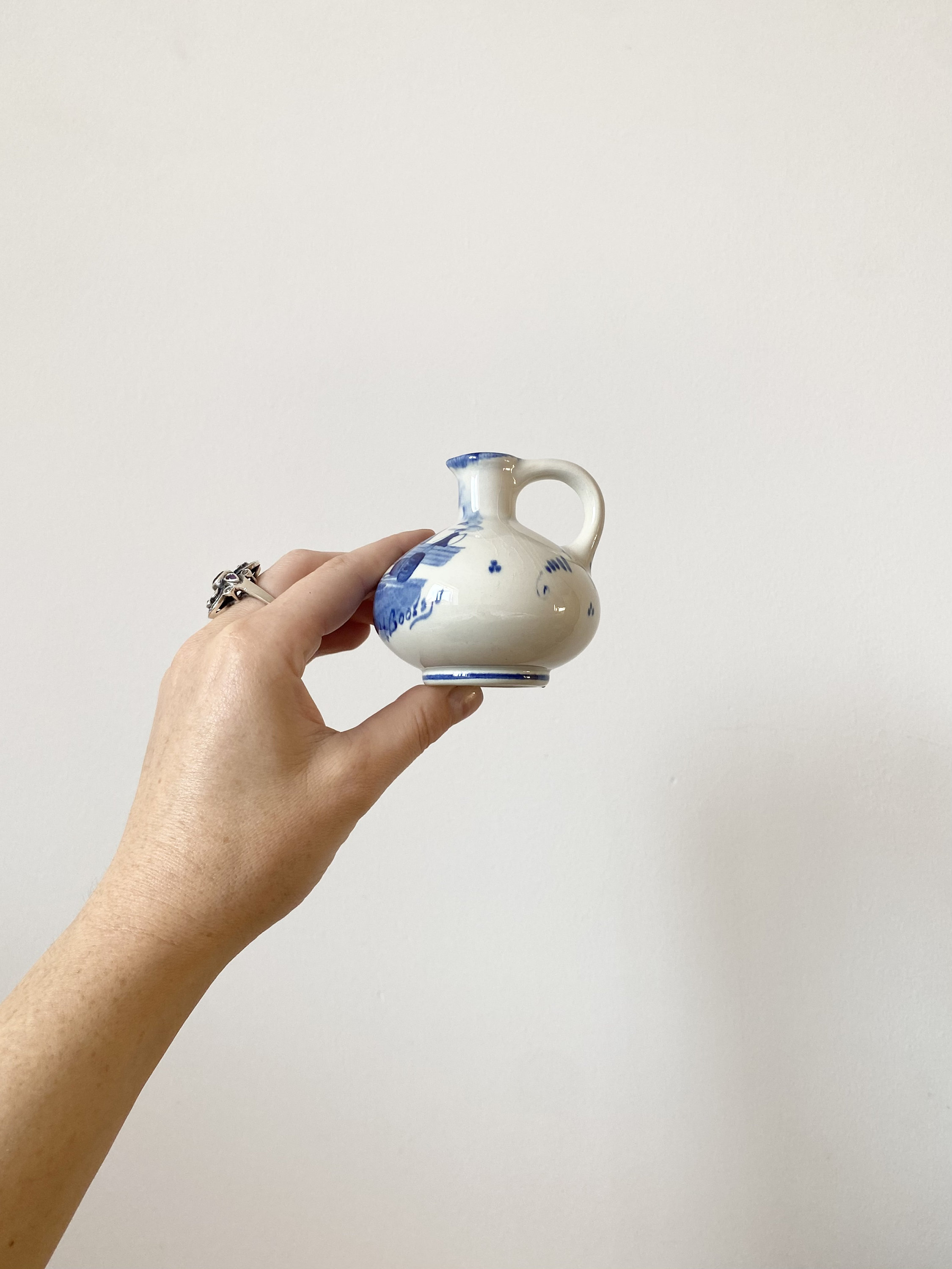 BOLS Zenith DELFT Hand-painted Ceramic Jug, Miniature Vintage Jug ...