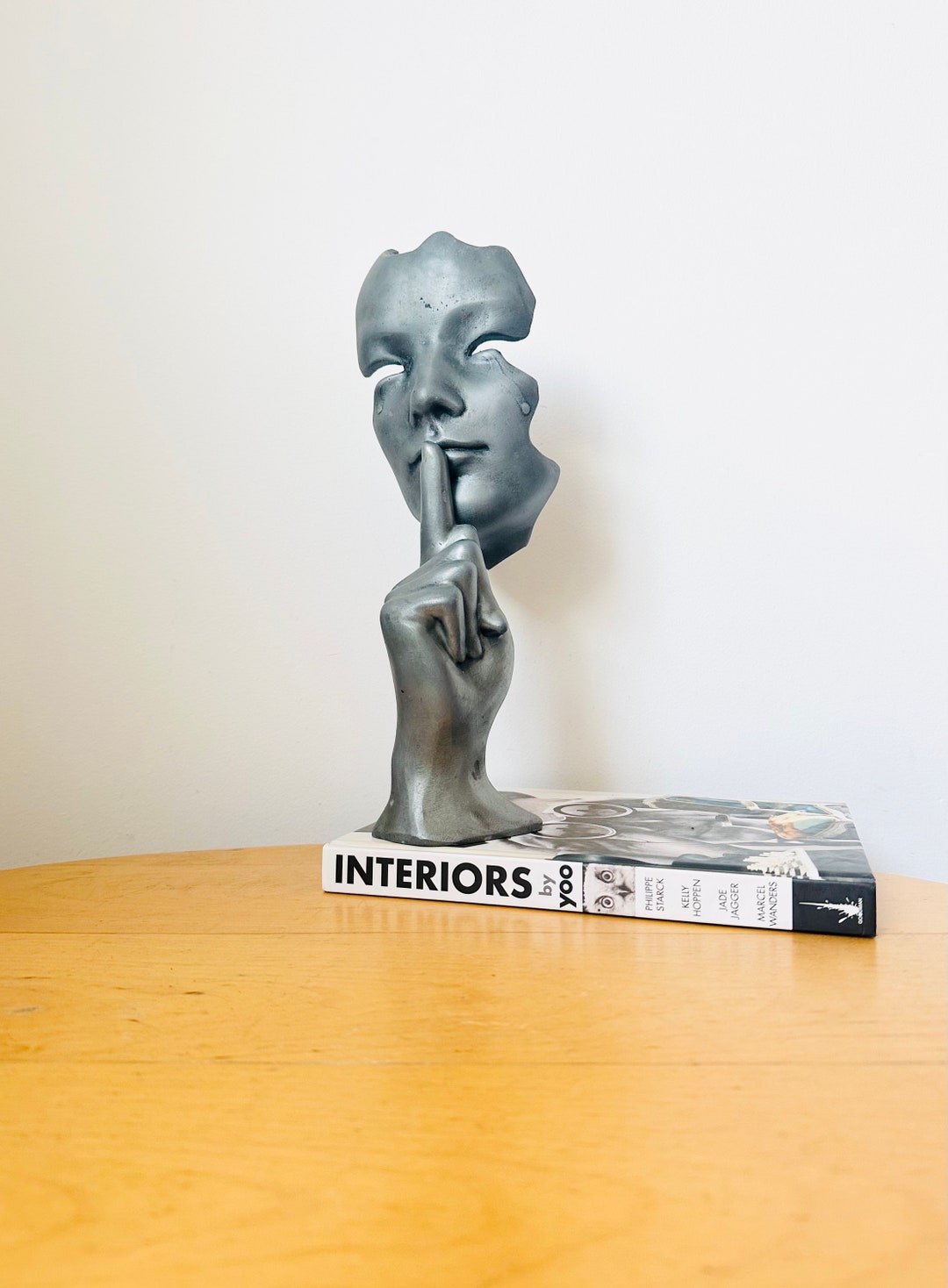 Salvador Dali Tribute Abstract Sculpture, Quiet Silence, Modern Art ...