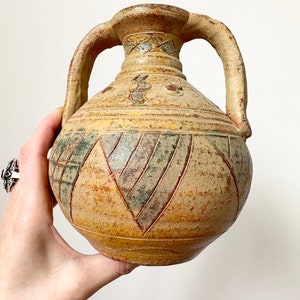 Moroccan Berber Tribal Jar, African Tribal Jug, Tribal Homewares ...